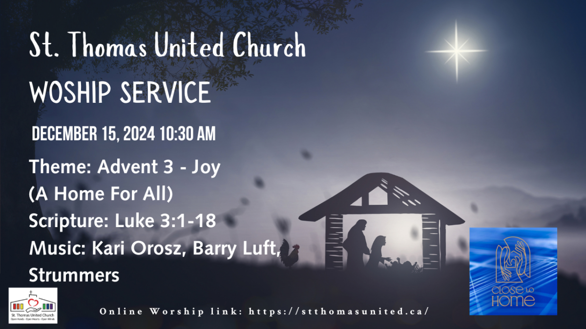 St Thomas United Church NW Calgary – NW Calgary United Church ...